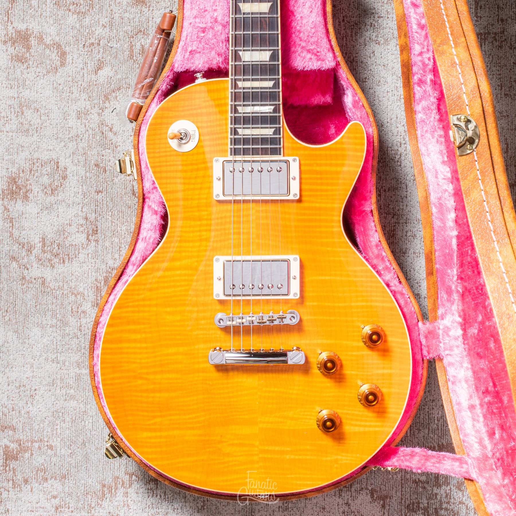 Tokai LS540-5A Custom Shop JM ROLPH Lemon Drop #2145610 – Fanatic Guitars