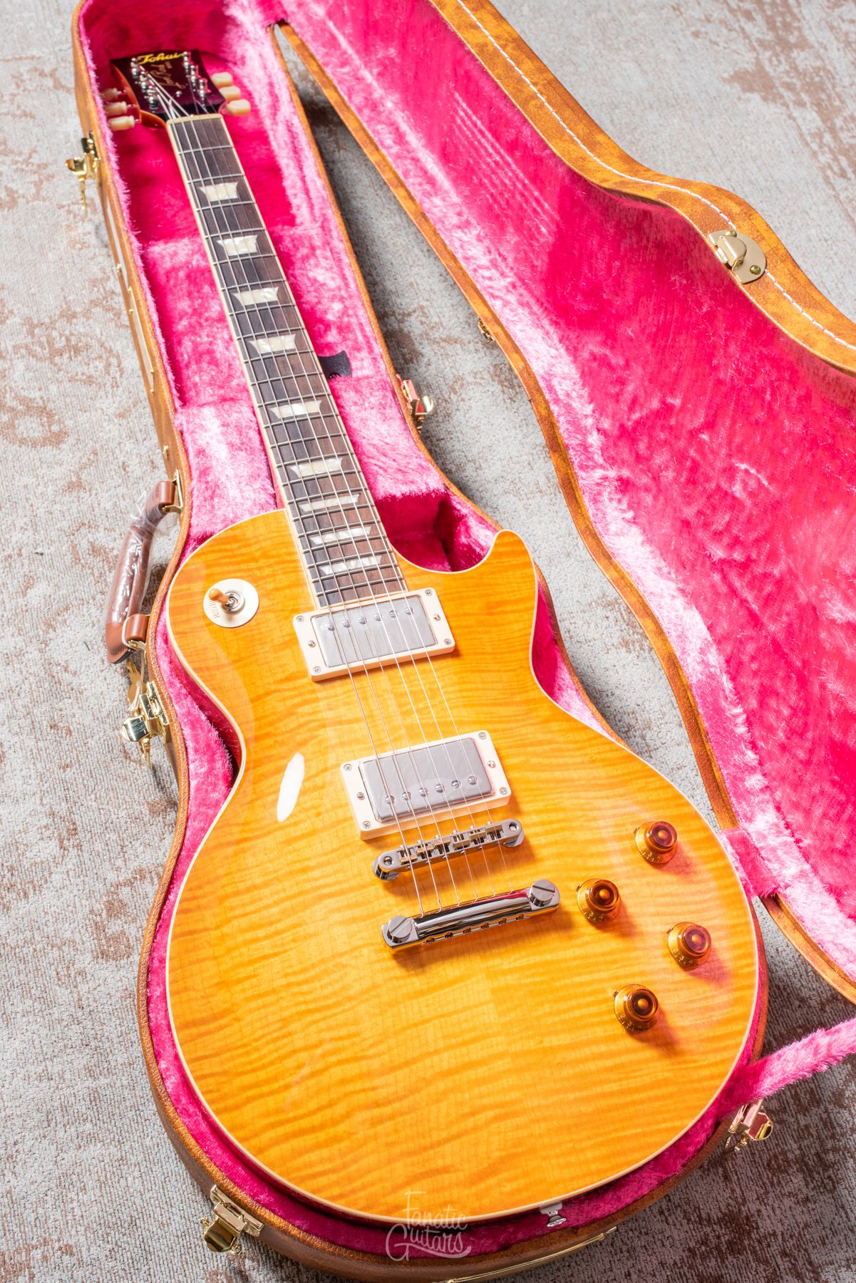 Tokai LS540-5A Custom Shop JM ROLPH Honey Burst #2145609 – Fanatic Guitars