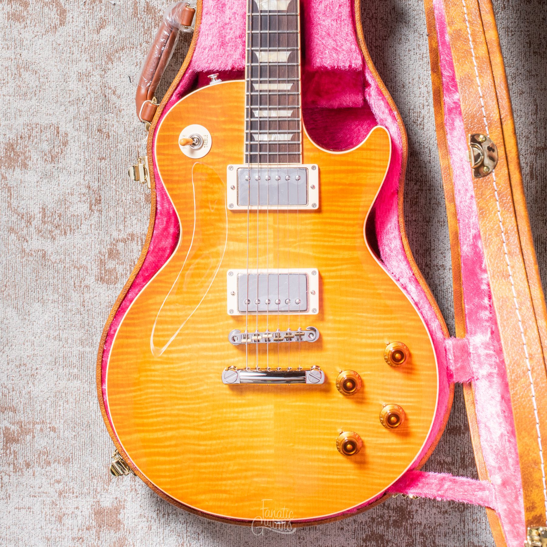 Tokai LS540-5A Custom Shop JM ROLPH Honey Burst #2145609 – Fanatic Guitars