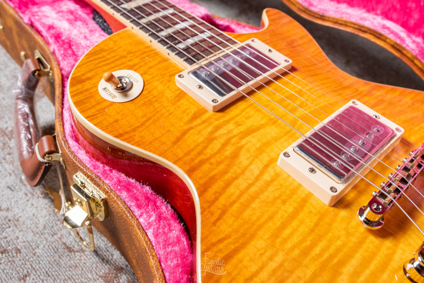 Tokai LS540-5A Custom Shop JM ROLPH Honey Burst #2145609 – Fanatic Guitars