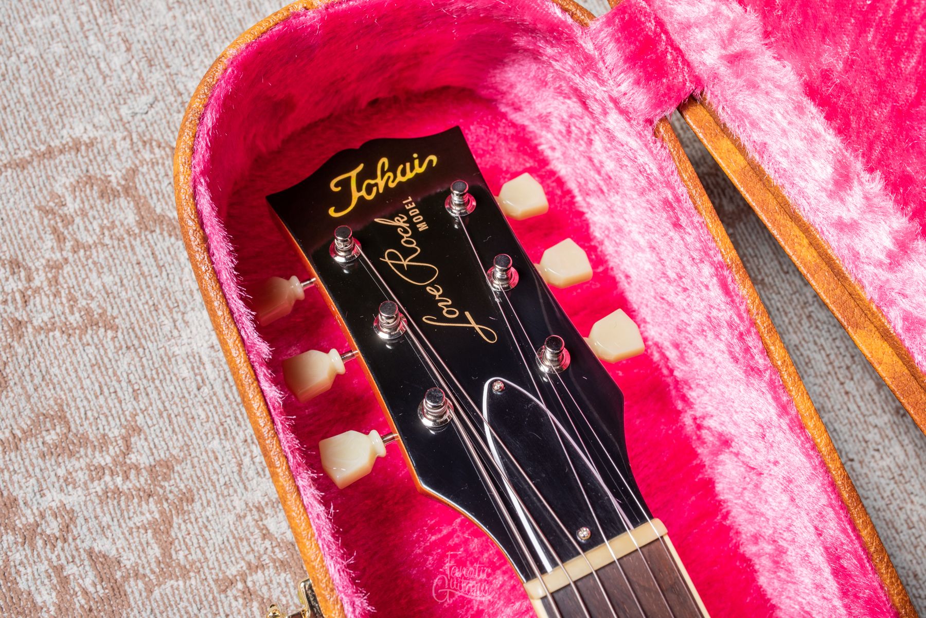 Tokai LS540-5A Custom Shop JM ROLPH Honey Burst #2145609 – Fanatic Guitars