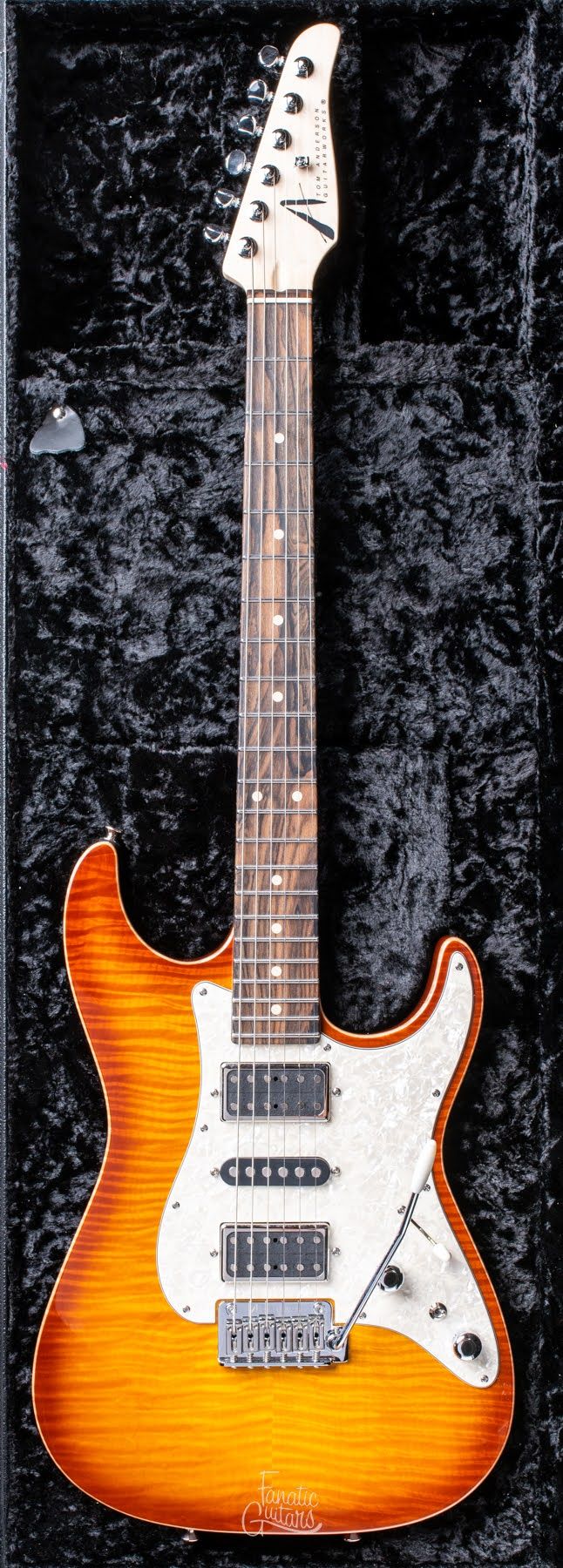 Tom Anderson Drop Top Classic – Dark Honey Burst #11-17-22N