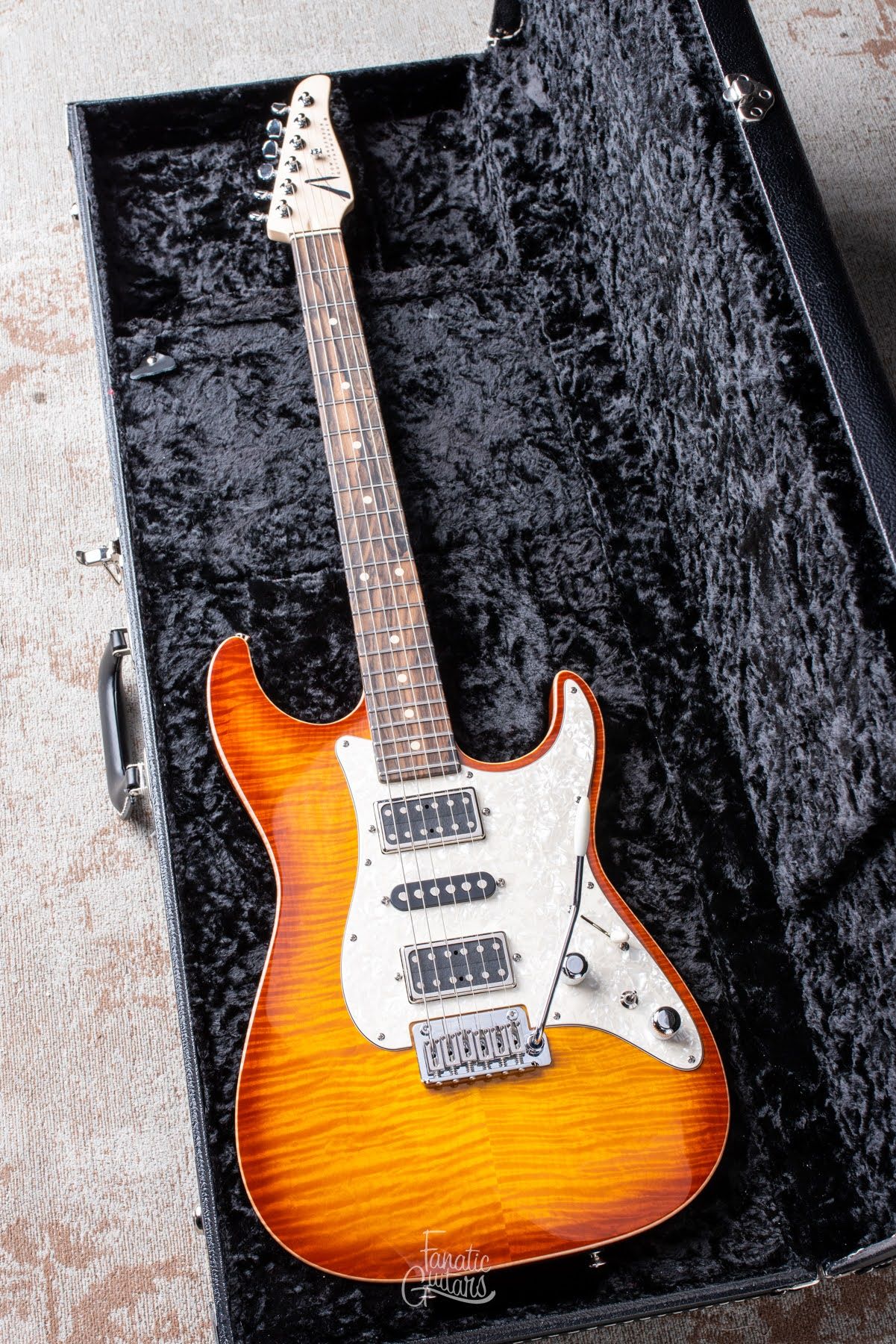 Tom Anderson Drop Top Classic – Dark Honey Burst #11-17-22N