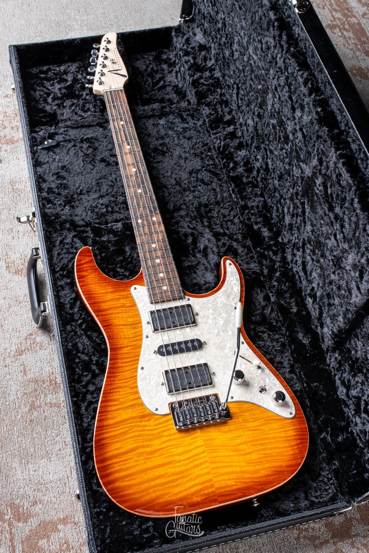 Tom Anderson Drop Top Classic – Dark Honey Burst #11-17-22N