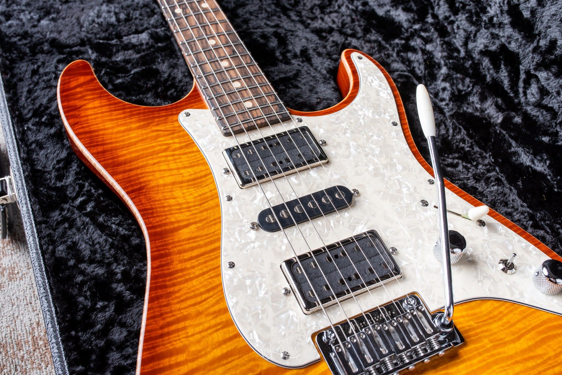Tom Anderson Drop Top Classic – Dark Honey Burst #11-17-22N