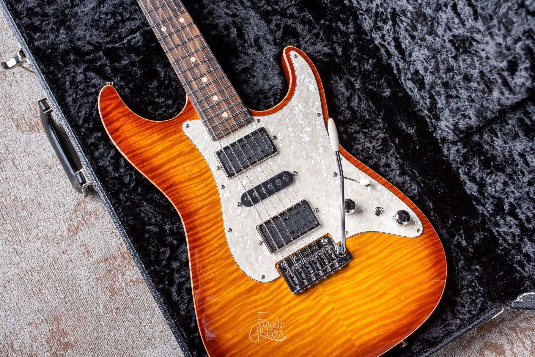 Tom Anderson Drop Top Classic – Dark Honey Burst #11-17-22N