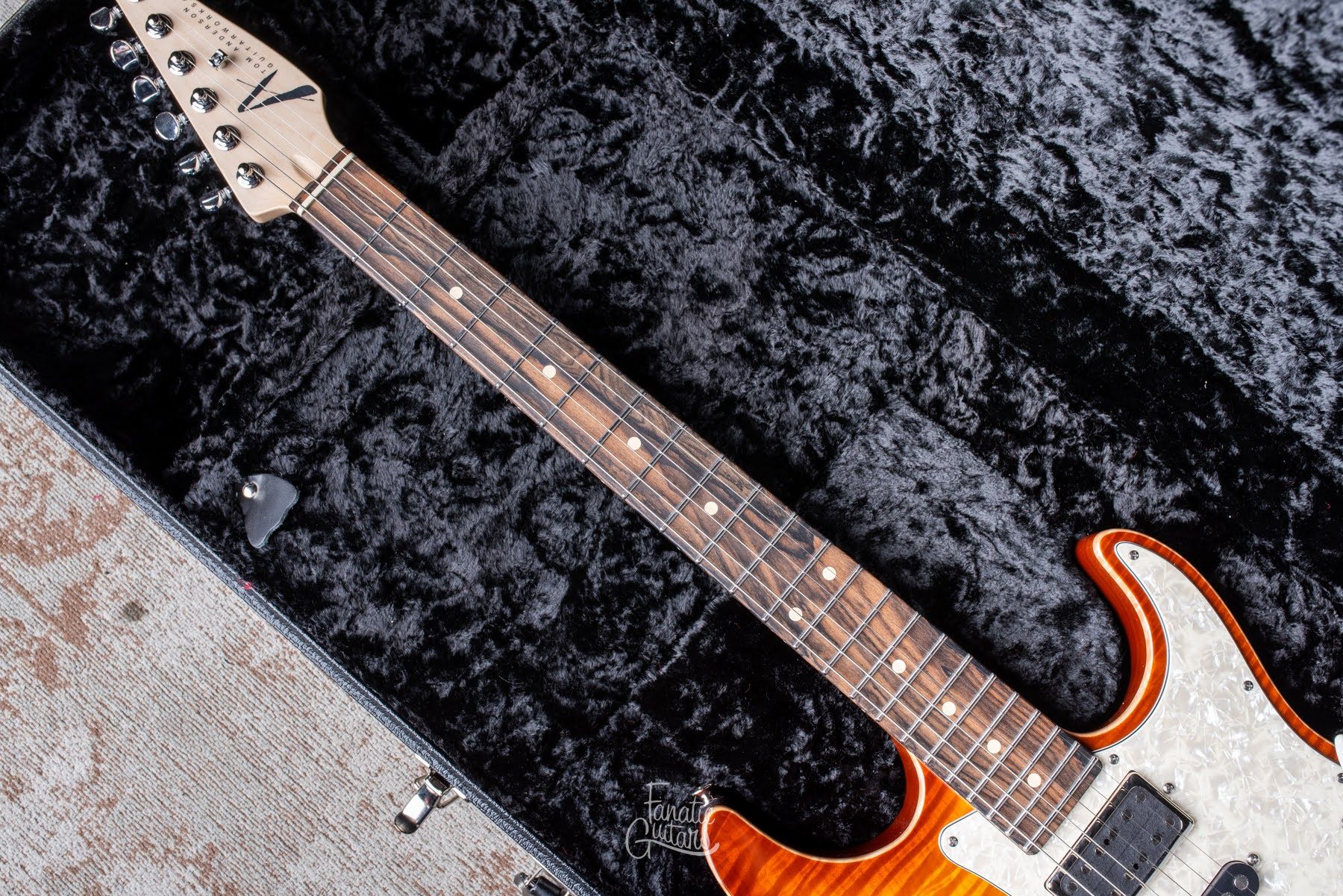 Tom Anderson Drop Top Classic – Dark Honey Burst #11-17-22N