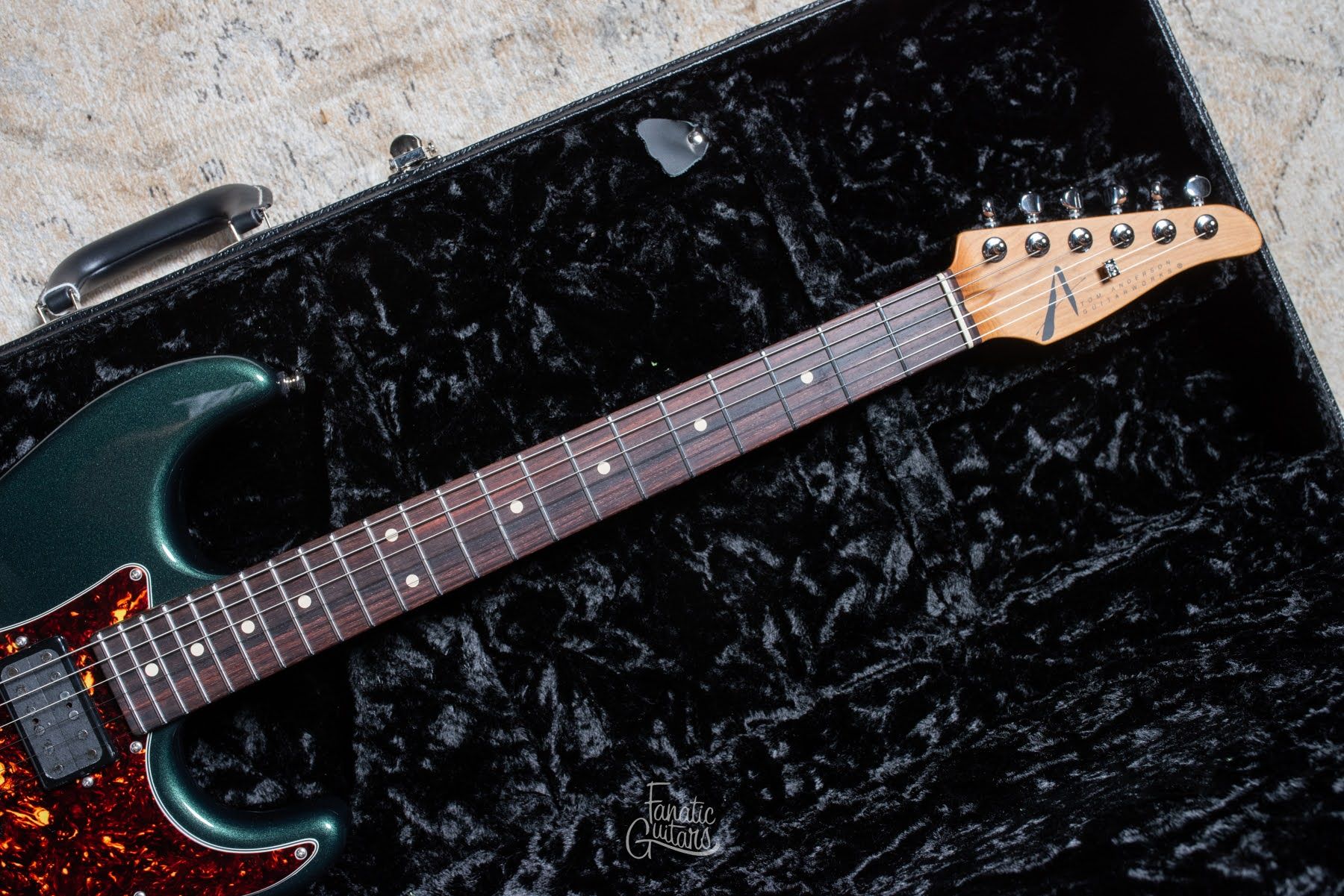 Tom Anderson Icon Classic – Bullitt Green #07-30-23A – Fanatic Guitars