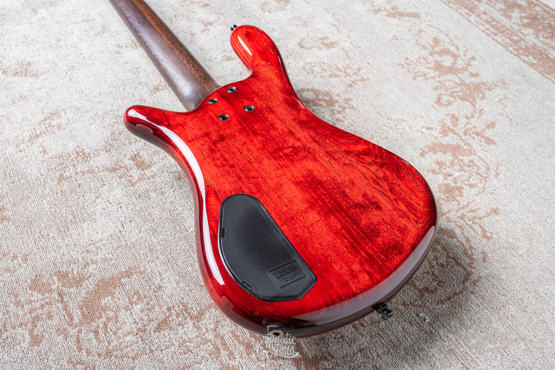 Warwick Custom Shop Streamer $$, 5 - Burgundy Red Transparent HP