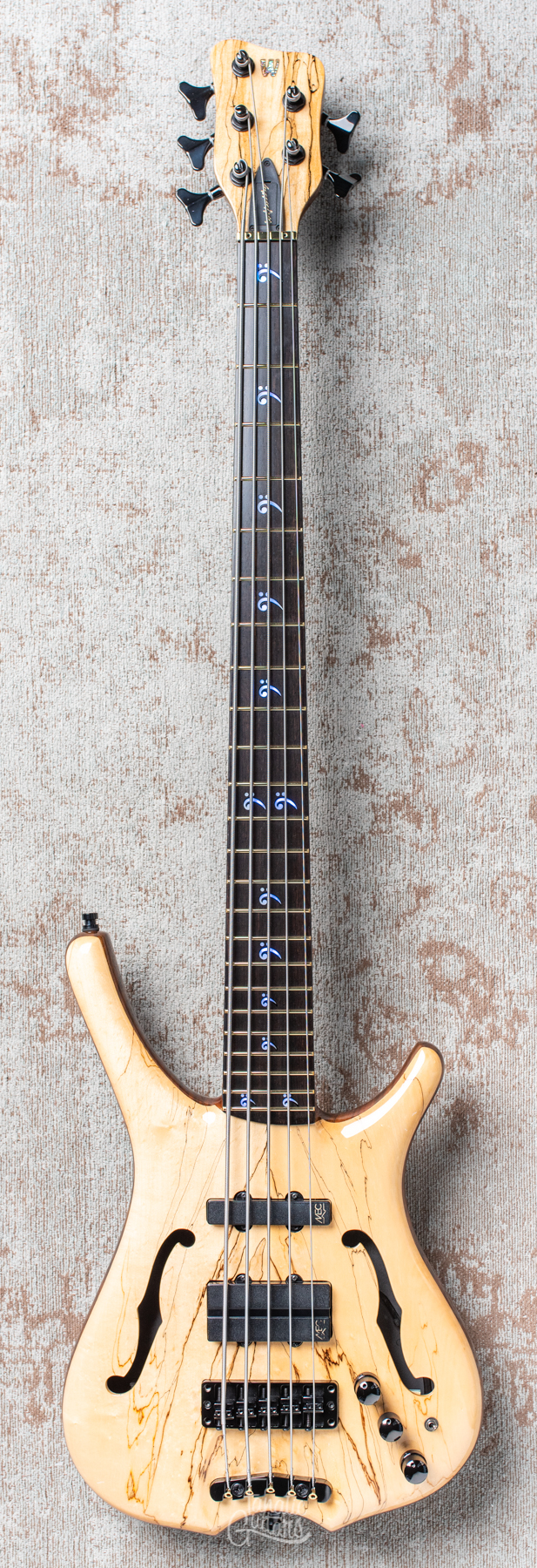 Warwick Custom Shop Infinity, 5-String - Natural High Polish