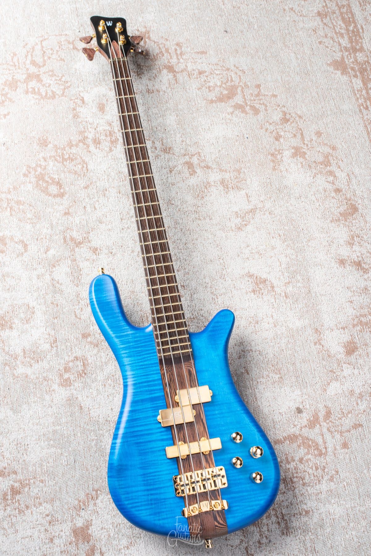 Warwick Masterbuilt Streamer Stage I, 4-Cuerdas – Ocean Blue #163801-22